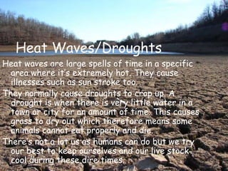 Natural disasters | PPTX