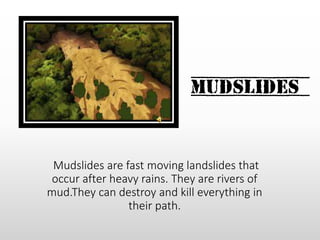 Natural disasters | PPT | Free Download