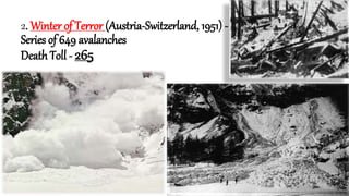 Natural disasters | PPTX