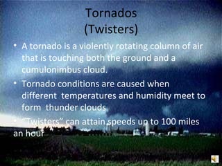 Natural disasters | PPT