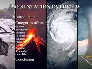 Natural disasters | PPT