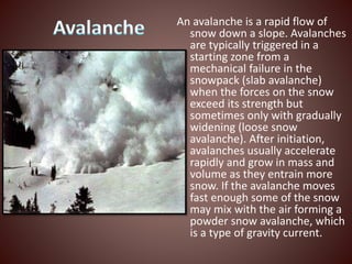 Natural disasters | PPTX