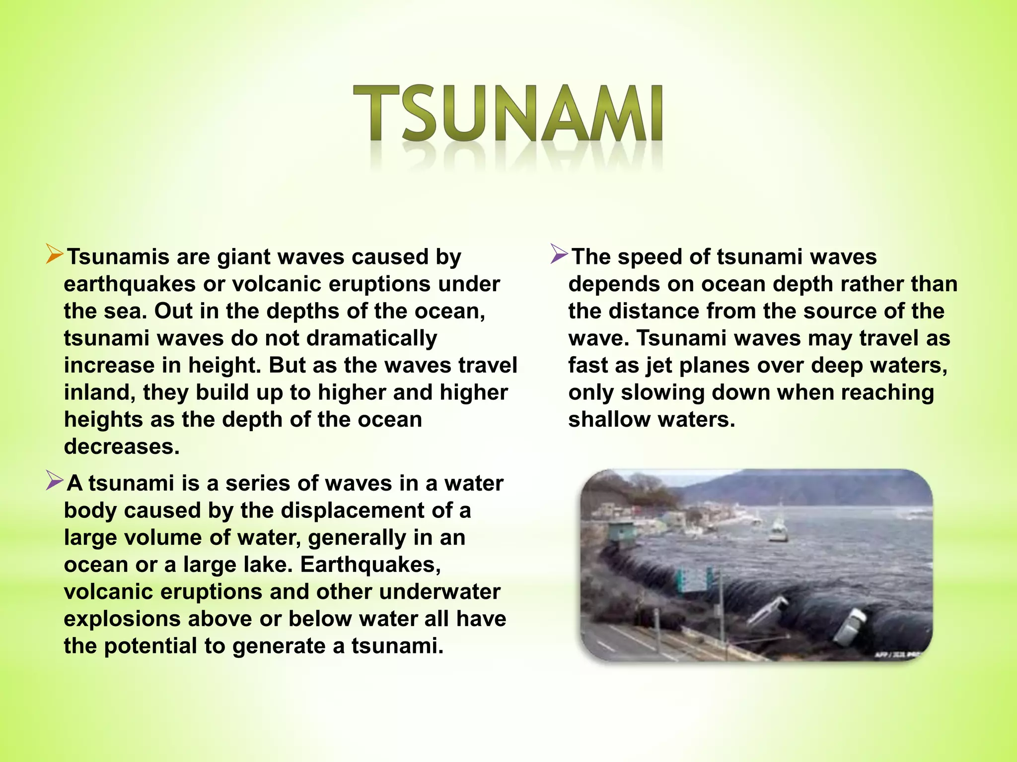 Natural disasters | PPTX