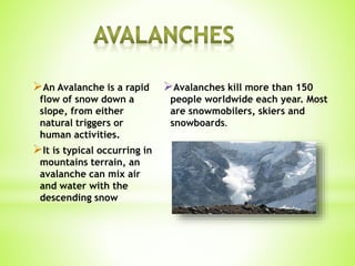 Natural disasters | PPTX