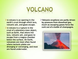 Natural disasters | PPTX