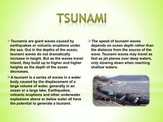 Natural disasters | PPTX