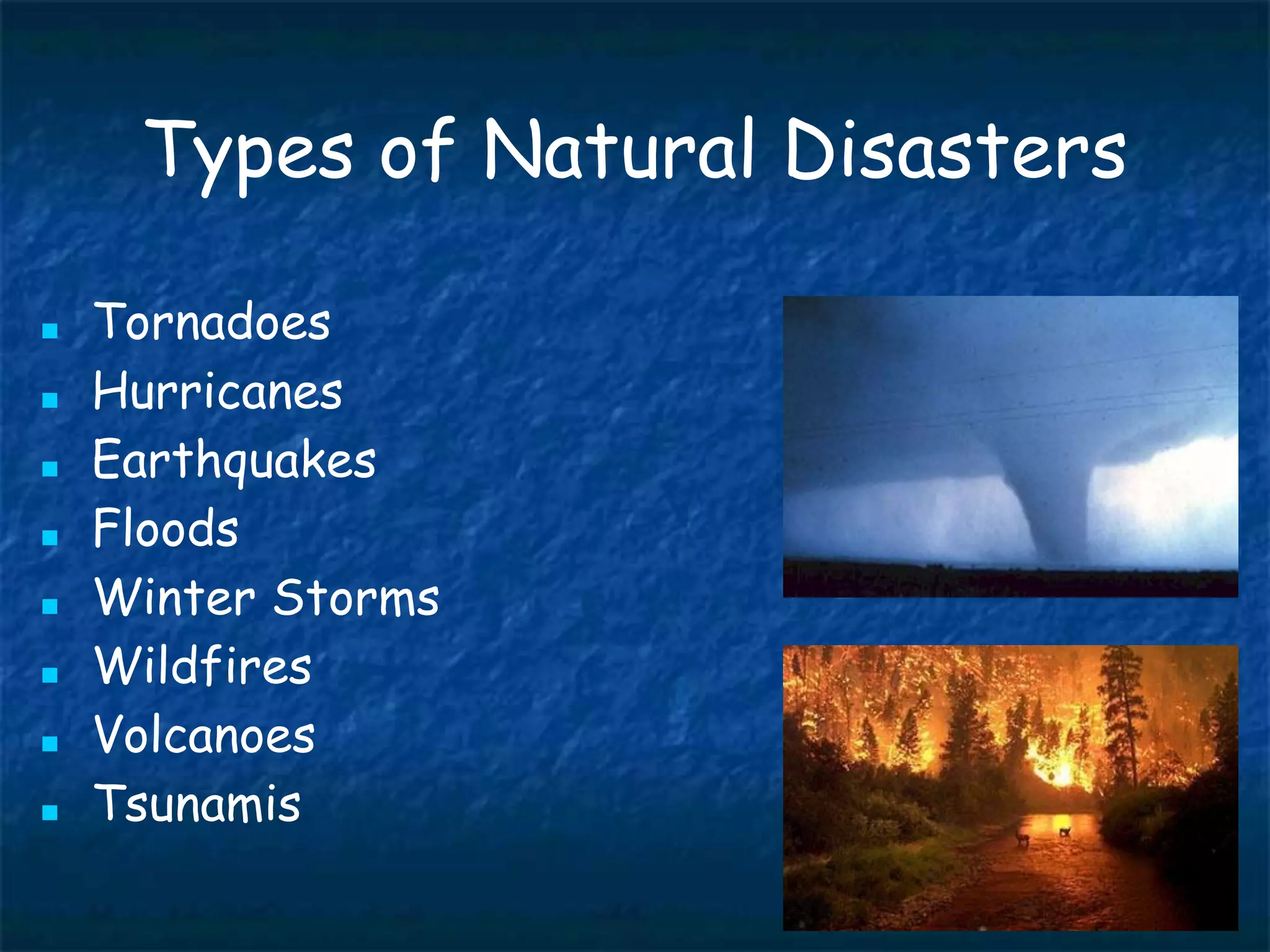 natural disasters.ppt. | PDF