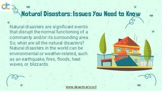 Natural Disasters - Issues You Need to Know.pptx