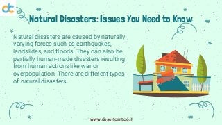 Natural Disasters - Issues You Need to Know.pptx
