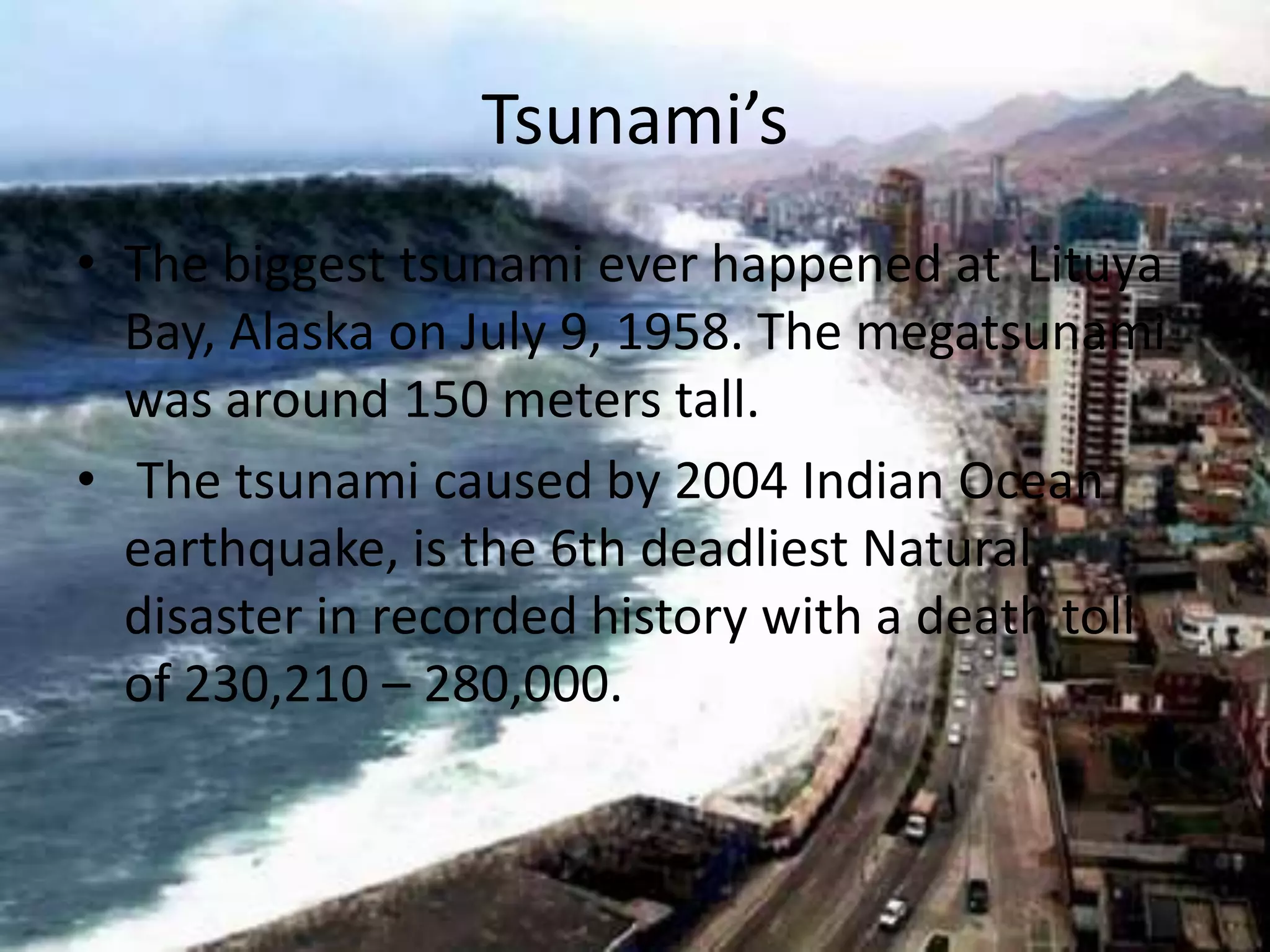 Natural disasters | PPTX