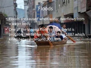 Natural disasters | PPTX