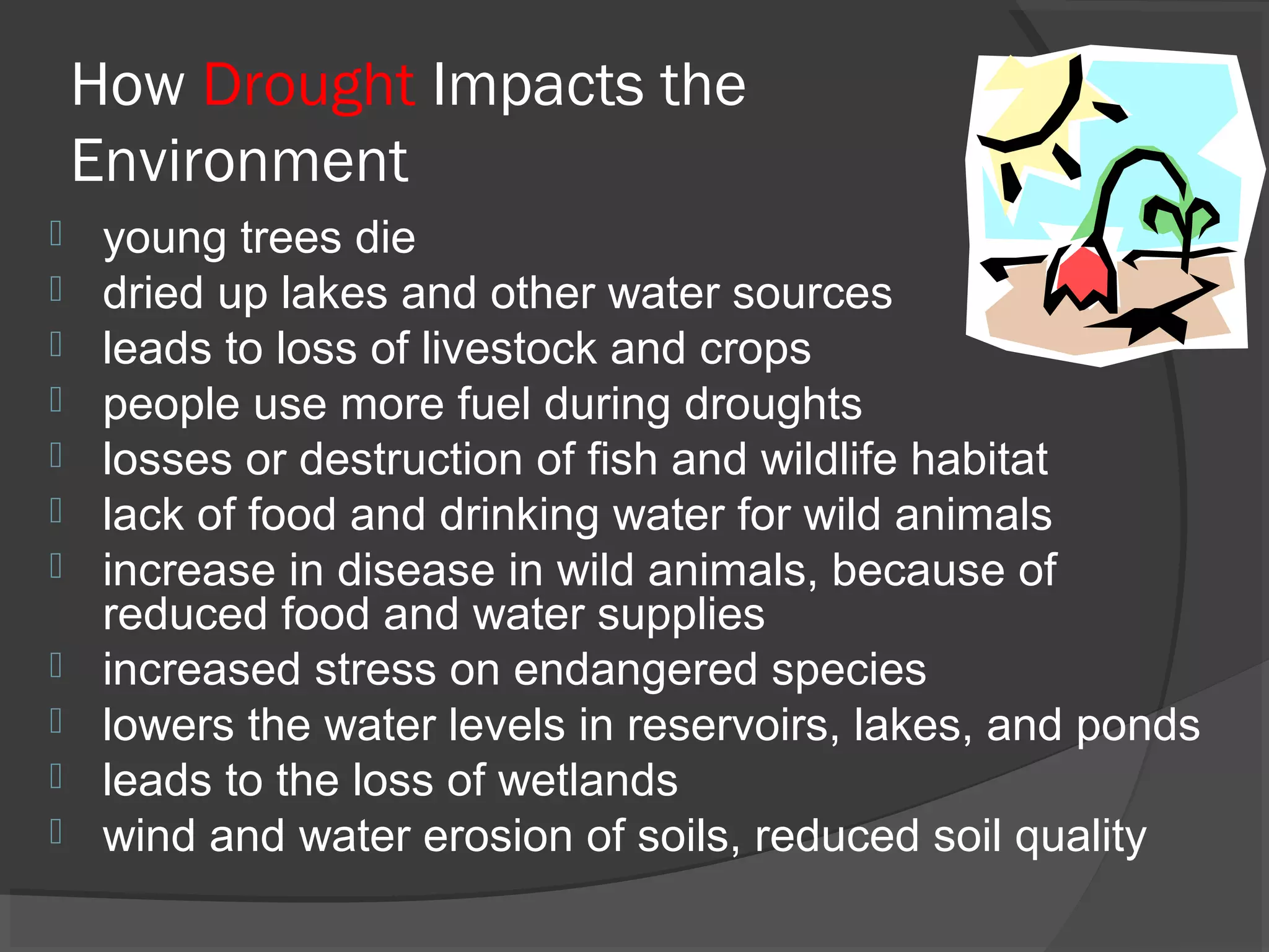 Natural disasters and their impact towards the environment | PPT