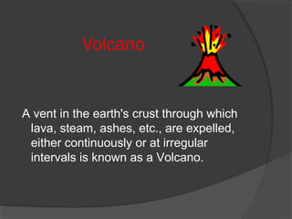 Natural disasters and their impact towards the environment | PPT