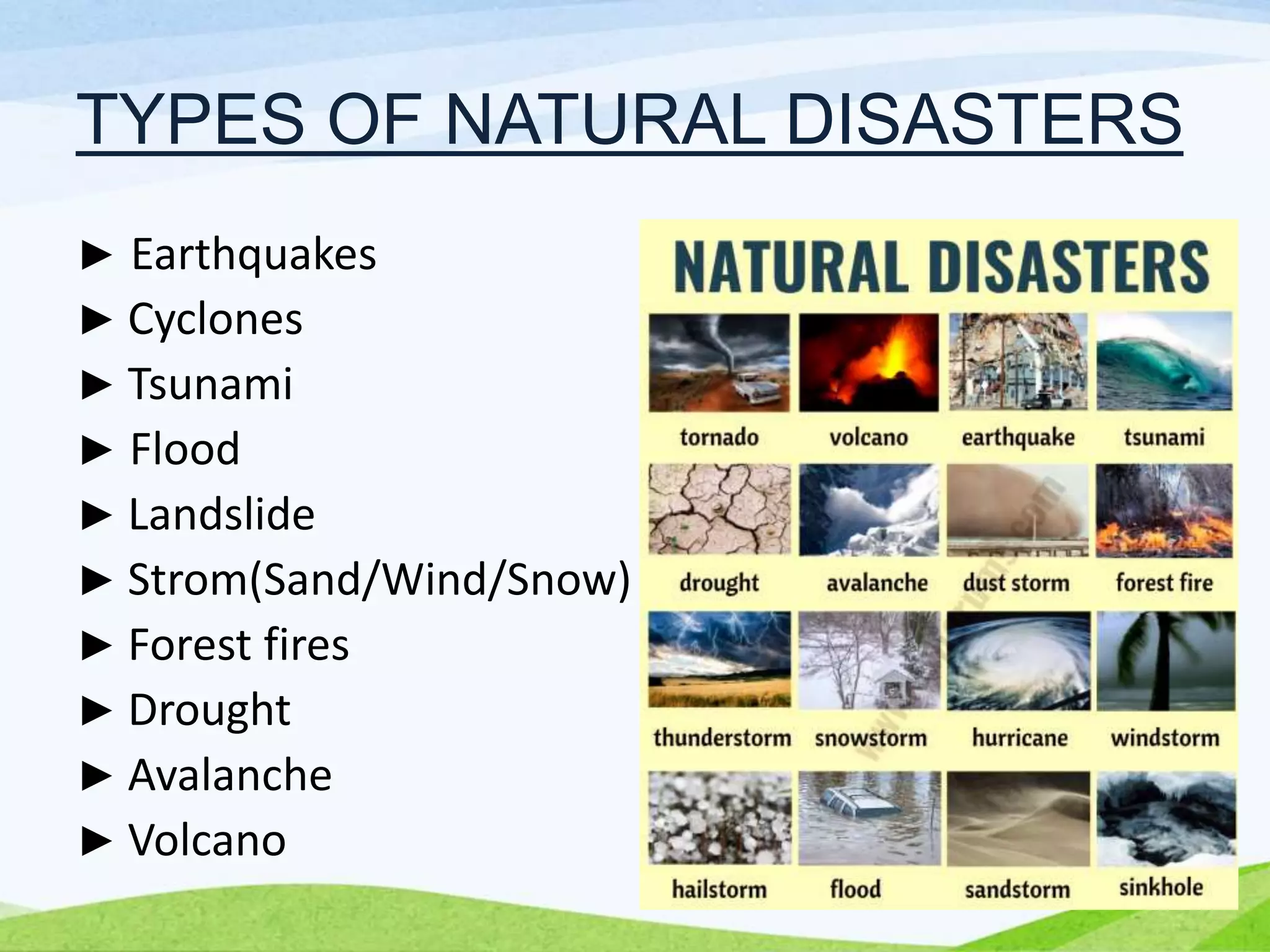 Natural disasters in india | PPTX