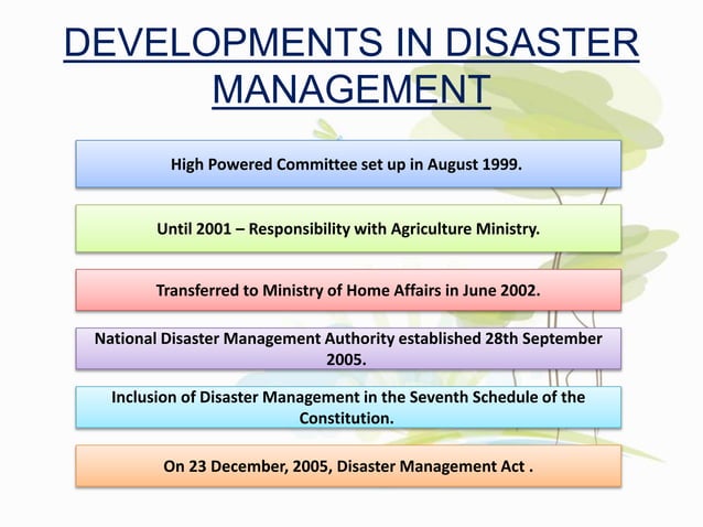 Natural disasters in india | PPTX