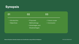Natural Disasters Intensity Analysis and Classification using Artificial Intelligence.pptx