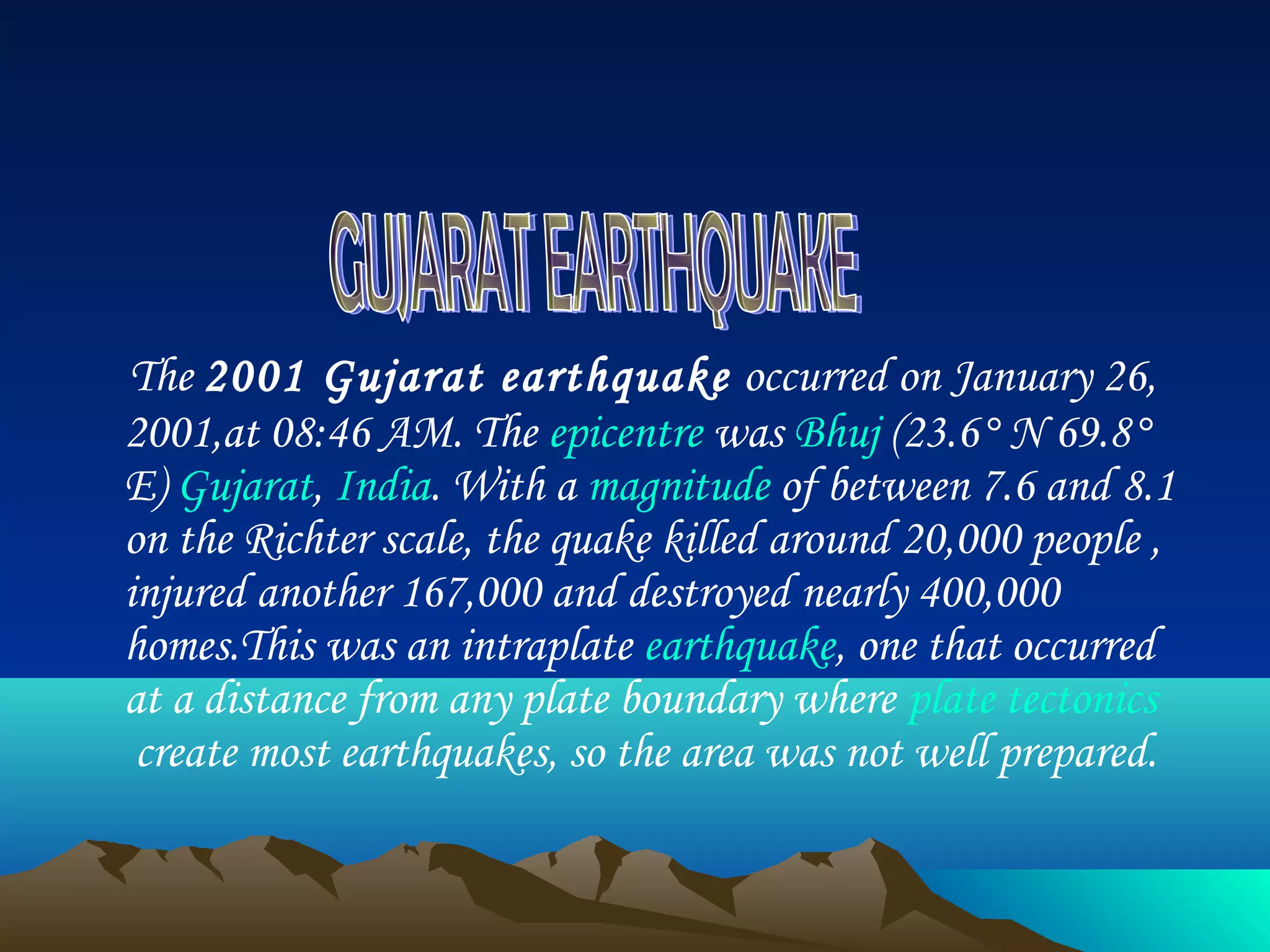 Natural disasters of india | PPT