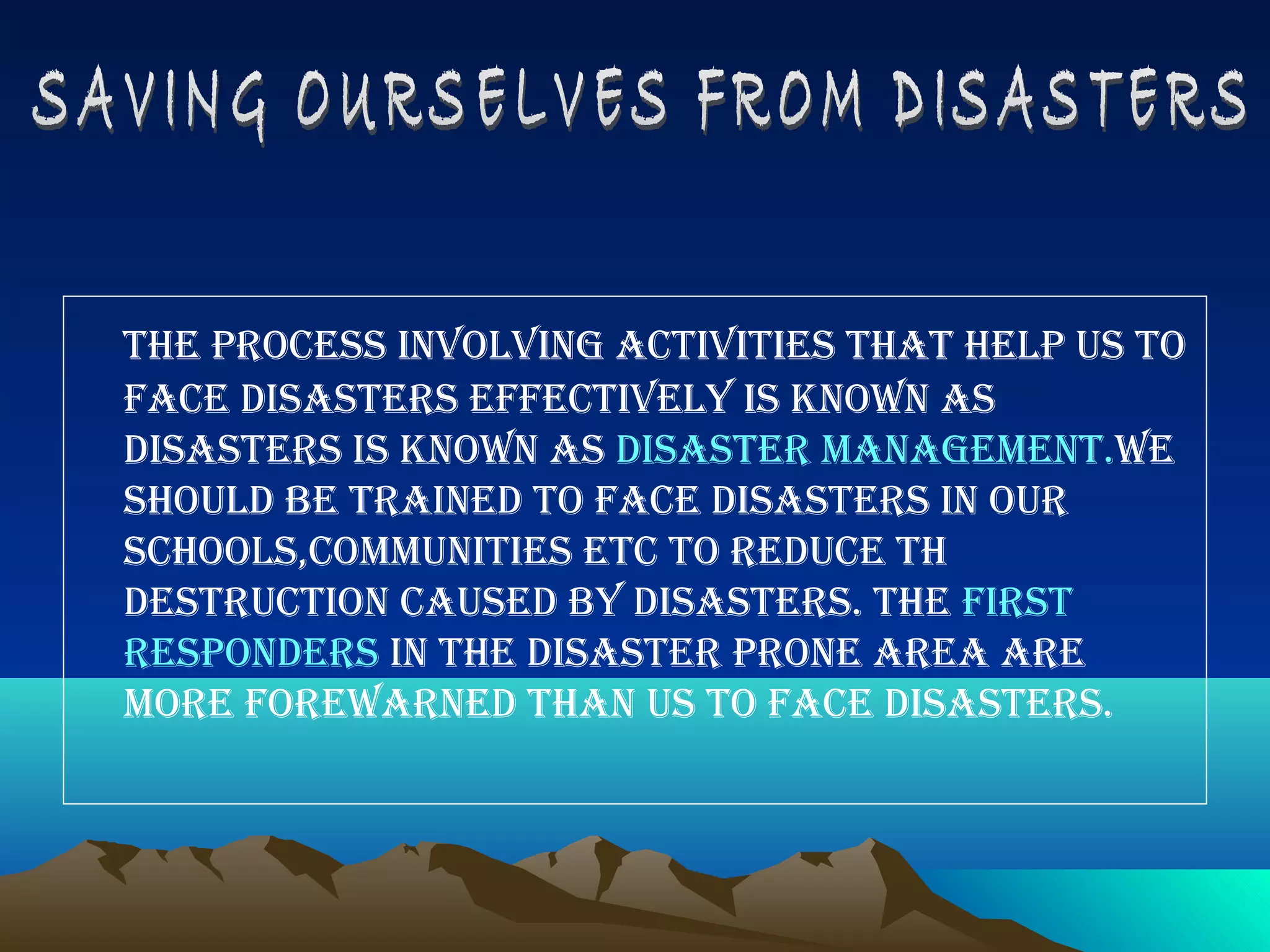 Natural disasters of india | PPT