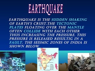 Natural disasters of india | PPT