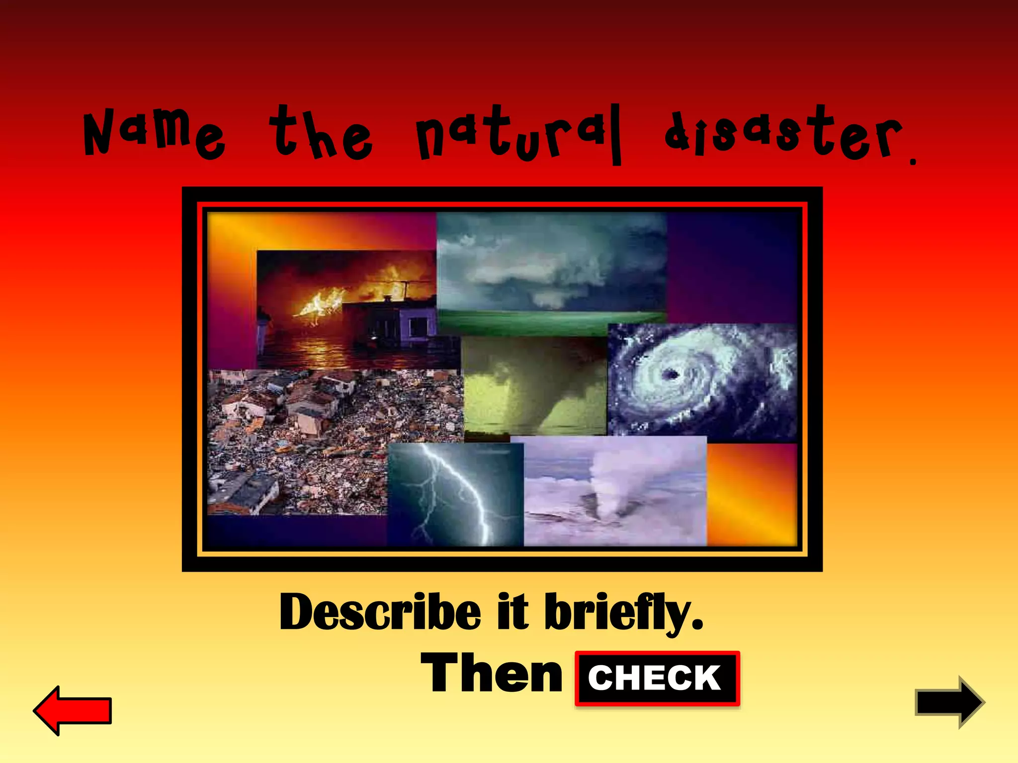 Natural disasters powerpoint | PPTX