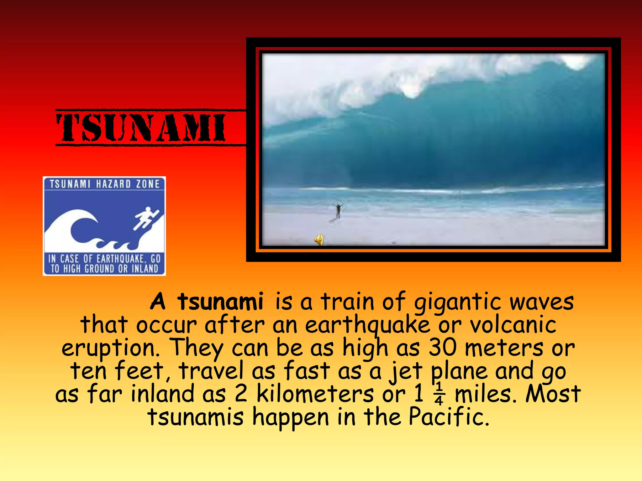 Natural disasters powerpoint | PPTX