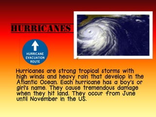 Natural disasters powerpoint | PPTX