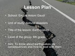 Natural disasters presentation ant1 | PPT | Education