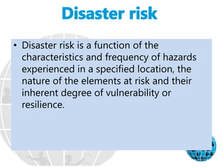 Natural disasters terminology | PPTX