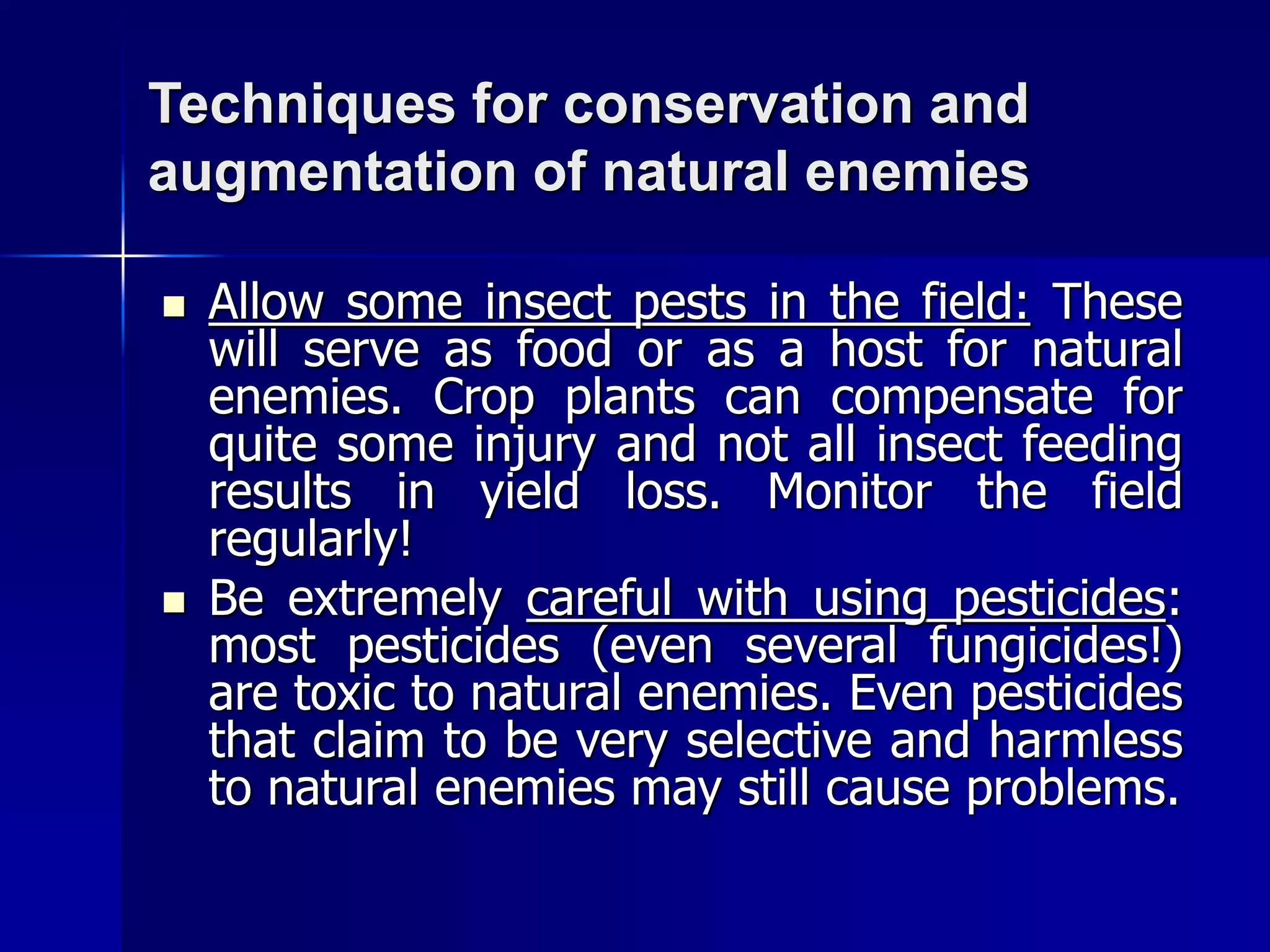 Natural enemies management | PPT
