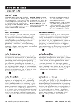 Natural english test booklet | PDF