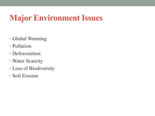 Natural environment ppt | PPT
