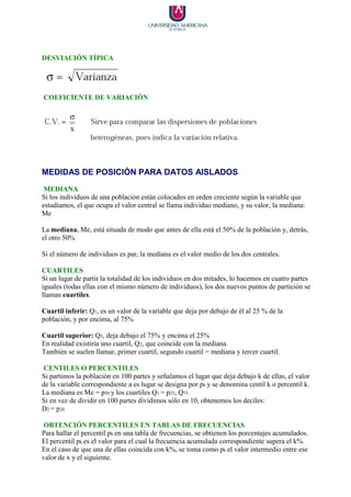 Naturaleza de la estadística1 | PDF