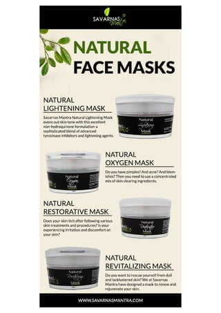 Natural face masks | PDF
