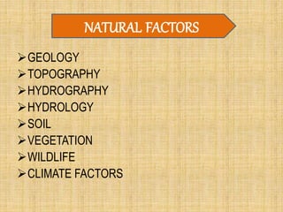 Natural factors | PPT