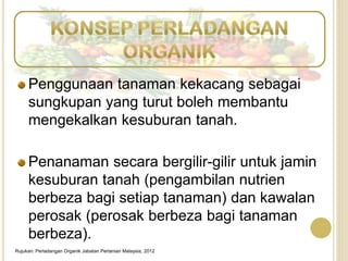 PERLADANGAN ORGANIK | PPT