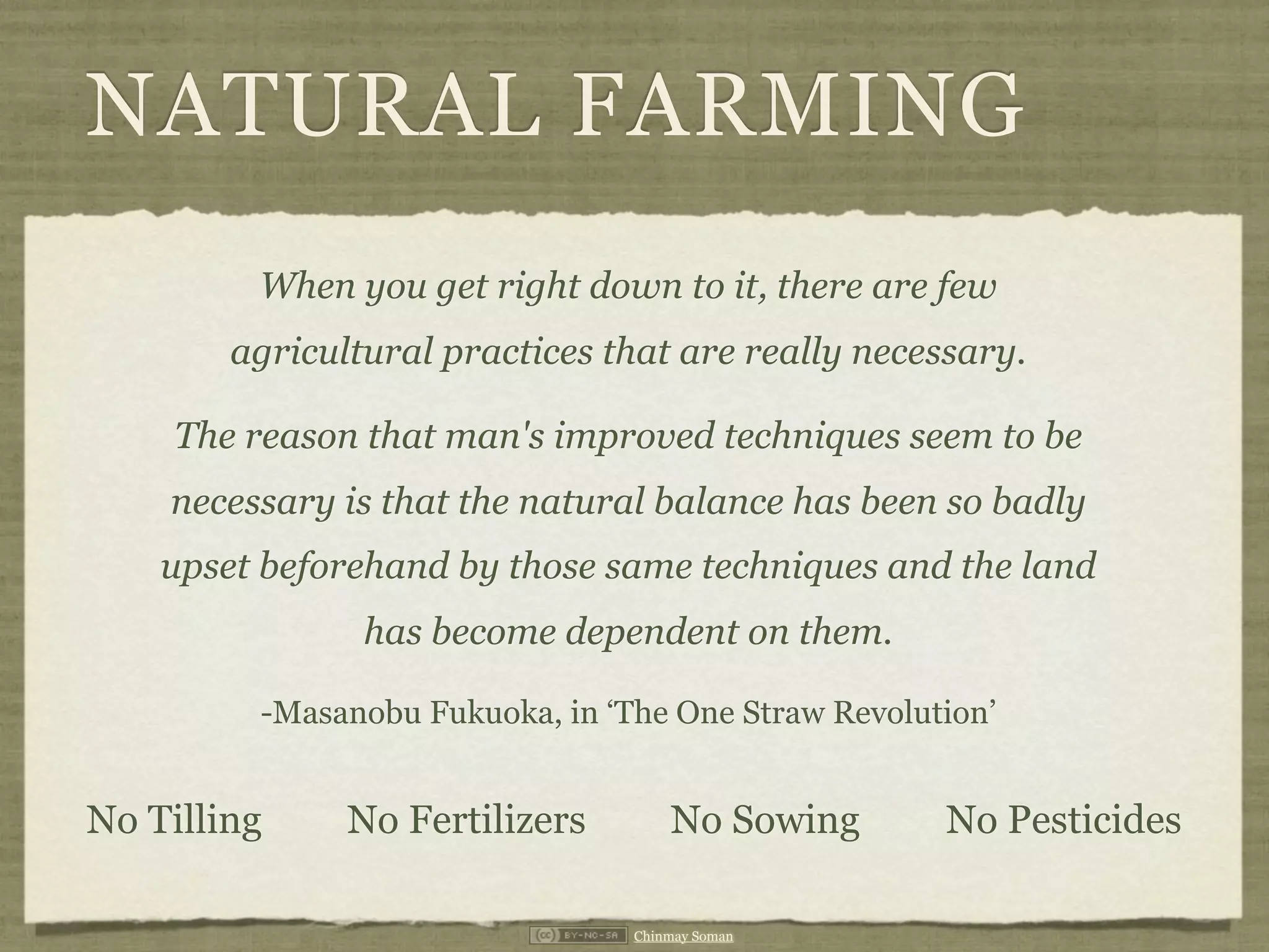 Natural Farming: An introduction to the principles of natural farming ...
