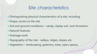 Natural features and topography | PDF