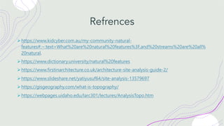 Natural features and topography | PDF