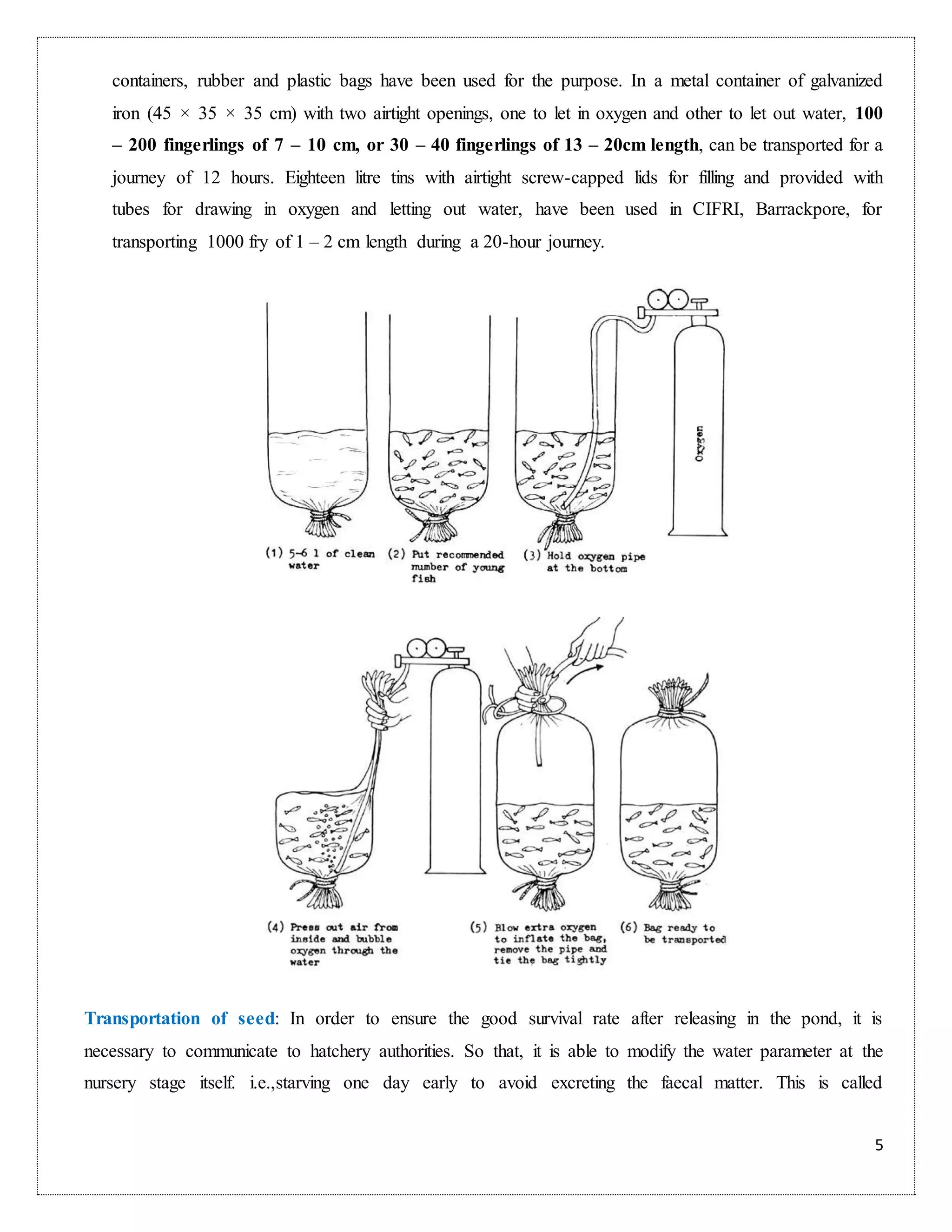 Natural fish seed collection | DOCX