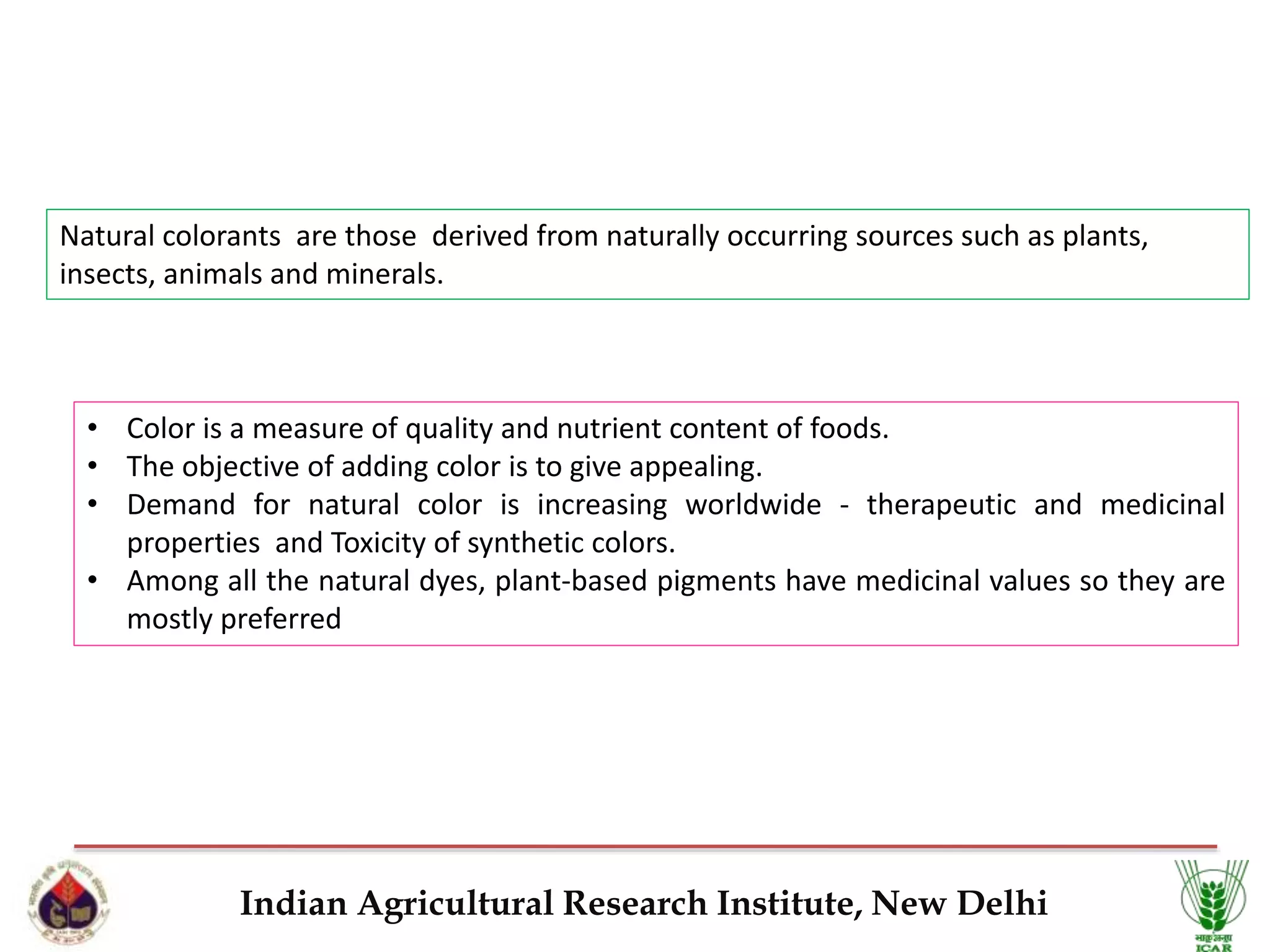Natural Food Colourents PPT.pptx