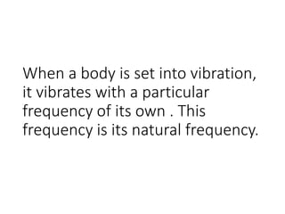 Natural frequency | PPTX
