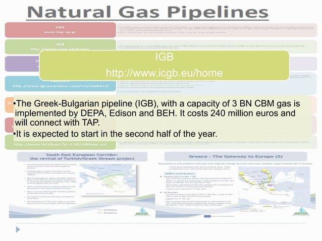 Natural gas pipelines | PPTX