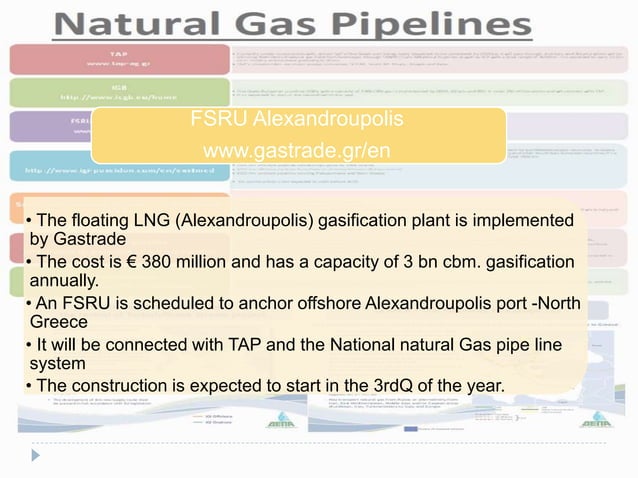 Natural gas pipelines | PPT