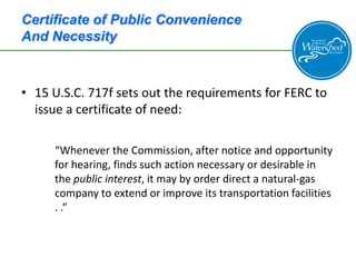 Natural Gas Pipelines and FERC | PDF