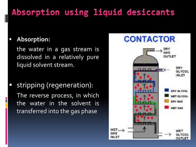 Natural gas processing technology dehydration 1 | PPTX | Chemistry ...