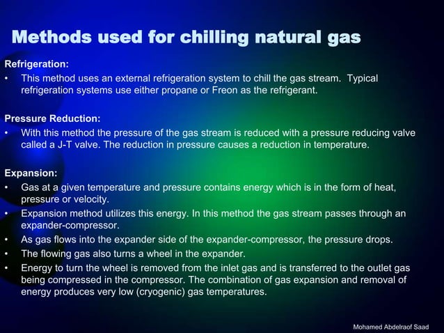 Natural gas processing technology refrigeration | PPT