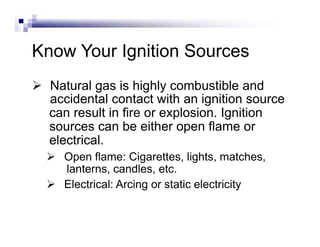 Natural Gas Safety_ a brief study for engineers | PPTX