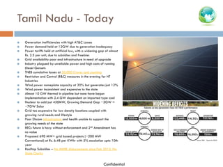 Natural group presentation tamil nadu solar energy policy devising cost ...