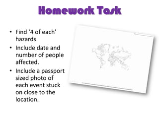 Introduction to Natural hazards | PPTX