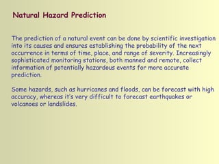 Natural hazards | PPT
